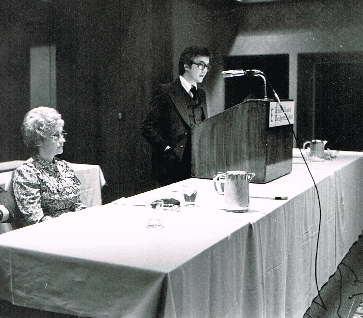 Conferencier ASTED 1977 Marielle Durand présidente | DE CHOSES ET D'AUTRES